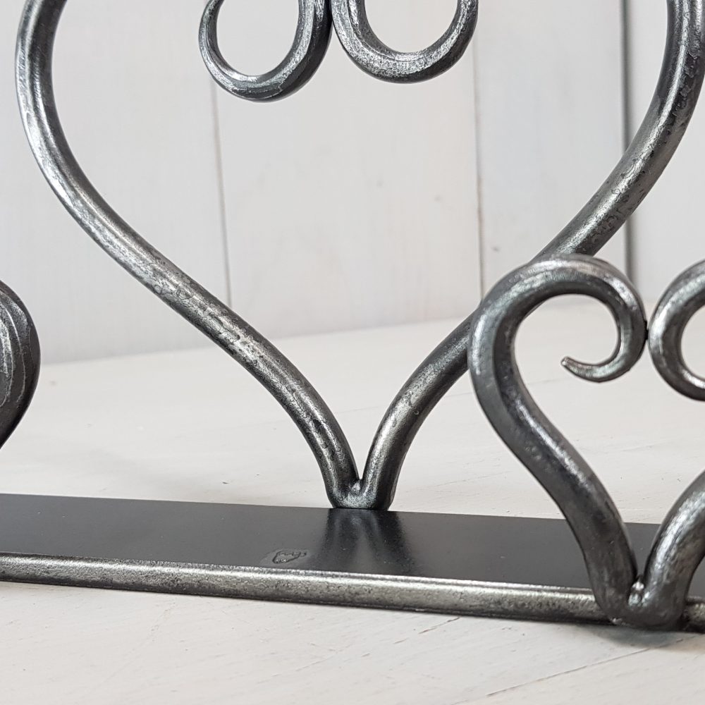 Heart Letter Rack - Blacksmith made - Mother's day - Valentine's Day ...